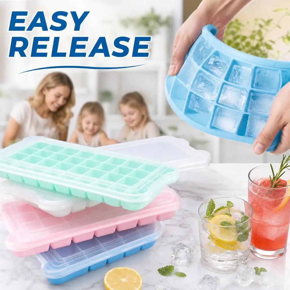 Си silicone ice cube tray 36 grids — фото 1