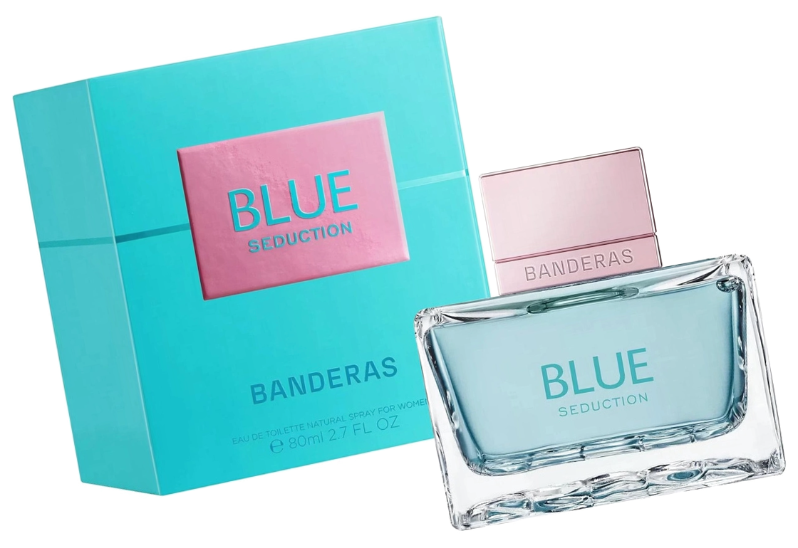 Eau de toilette Antonio Banderas Blue Seduction Women для женщин 80 мл / Блу Седакшн