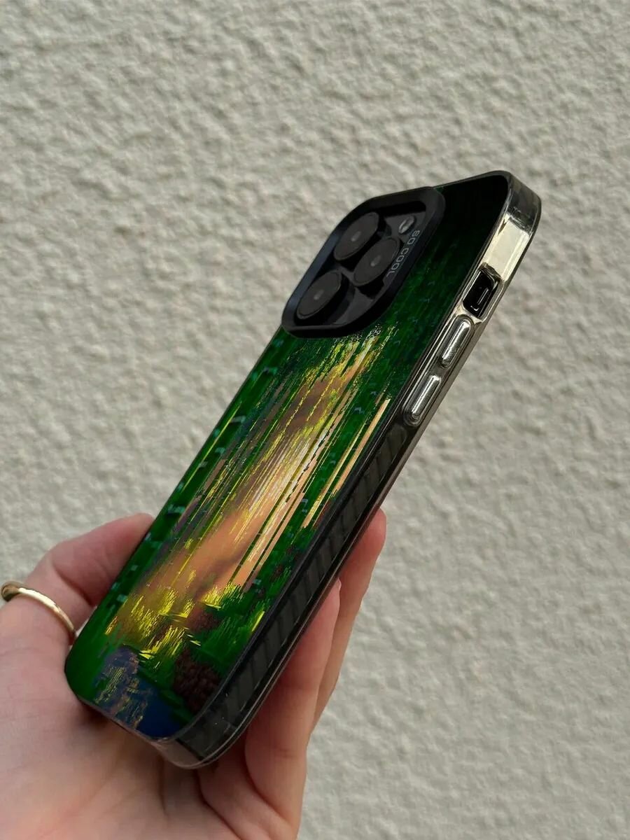 Чехол на Iphone 16 Pro Max minecraft — фото 1