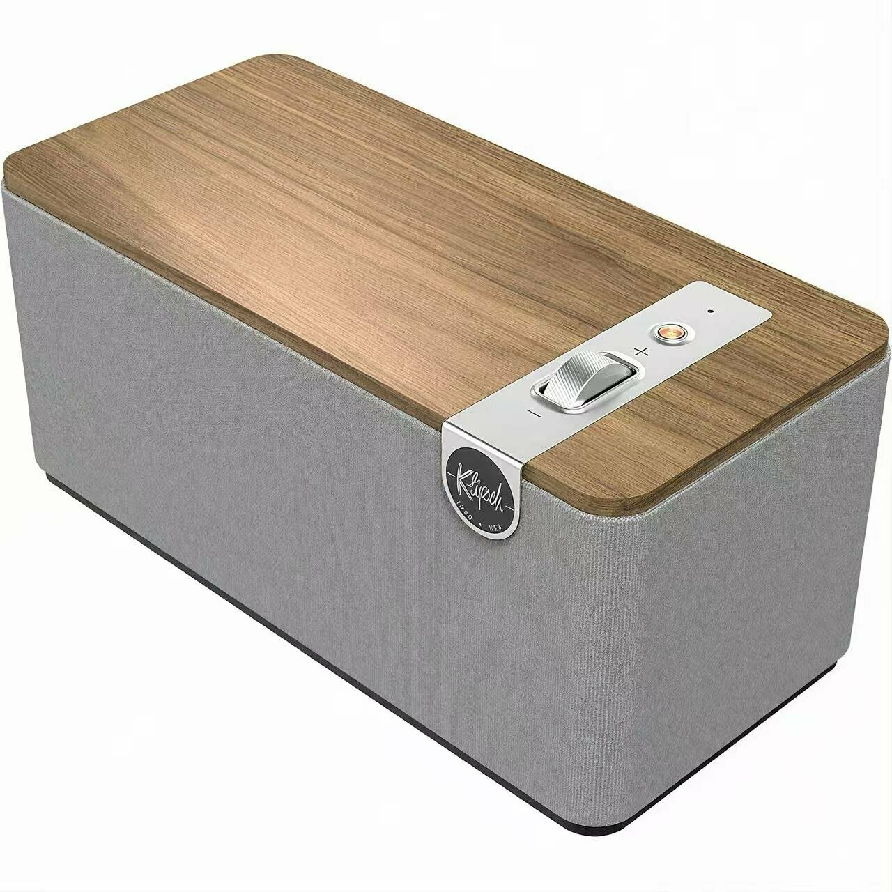 Беспроводная акустика Klipsch The One Plus, Hi-Fi, Bluetooth, высококачественный звук, домашний сабвуфер, ореховый цвет