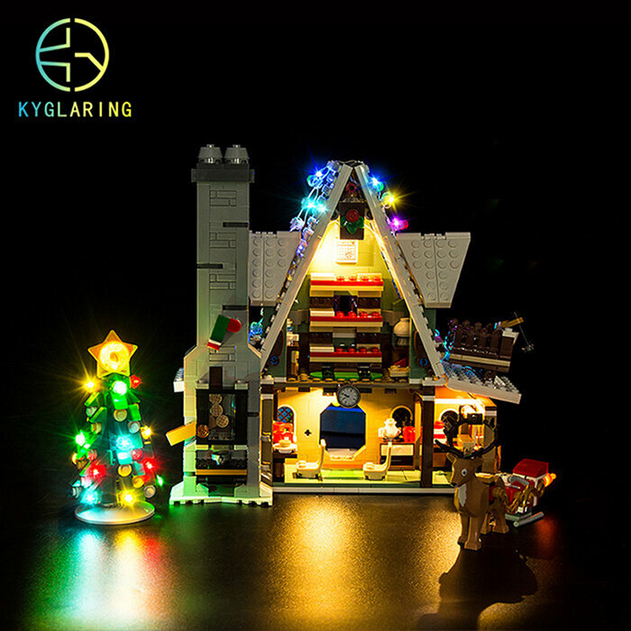 LED светильник для Новогодней сцены LEGO 10275 Enchanted Castle Christmas Series классическая версия без элементов