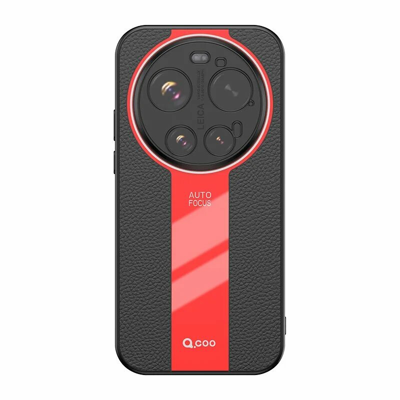Красный чехол для Xiaomi 17 Ultra, Leica, Q.COO
