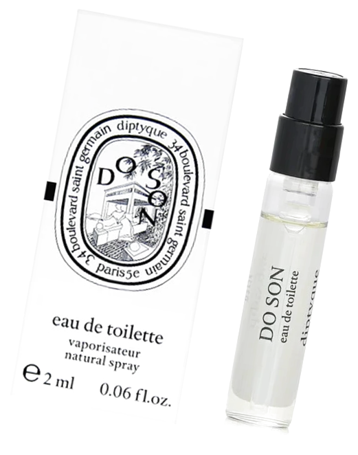 Миниатюра Eau De Toilette Diptyque Do Son 2 мл / Диптик До Сон женская