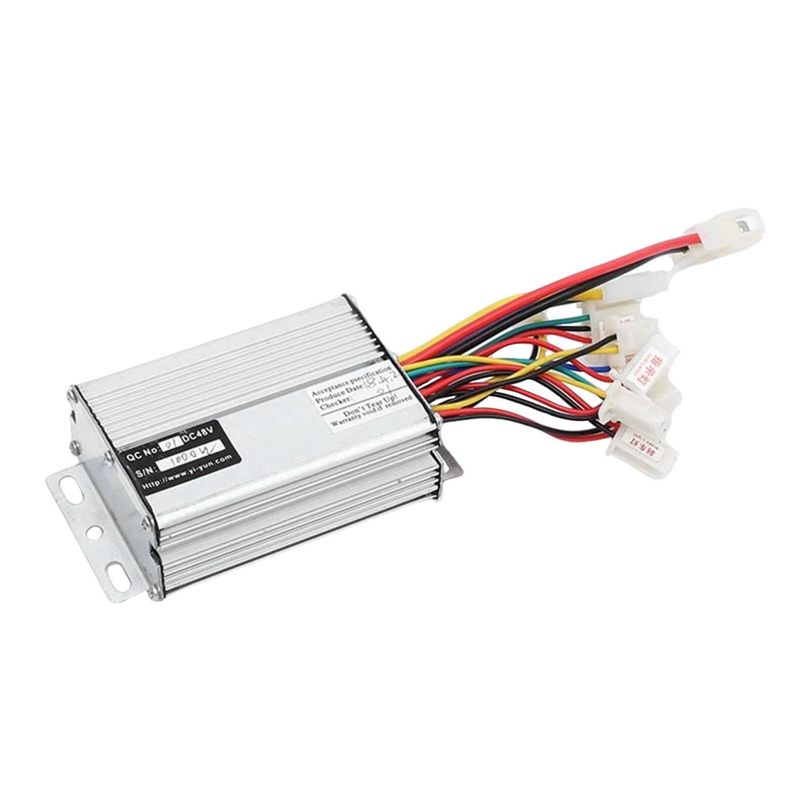 Контроллер щеточного двигателя 1000 Вт, блок управления щеточным двигателем для скутера, электровелосипеда, 36 В, 1000 Вт.