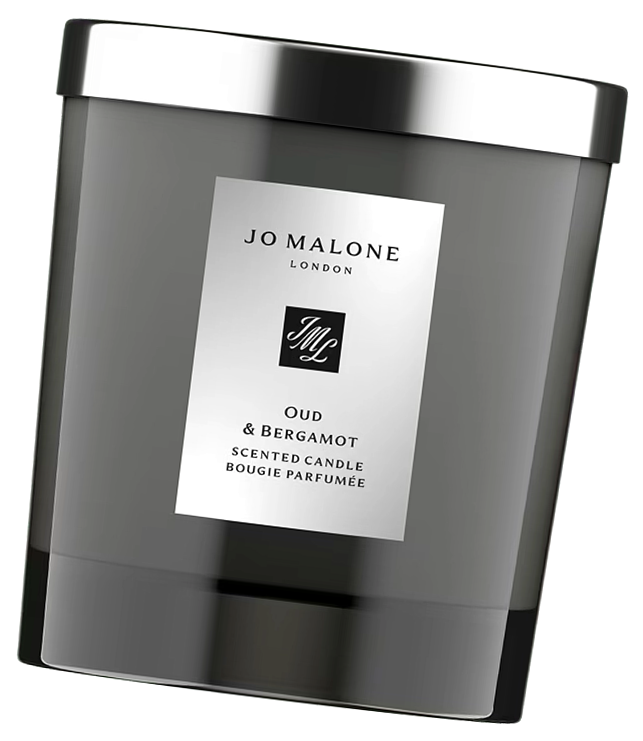 Уд и Бергамот - ароматическая свеча Jo Malone Oud and Bergamot для дома 200 гр