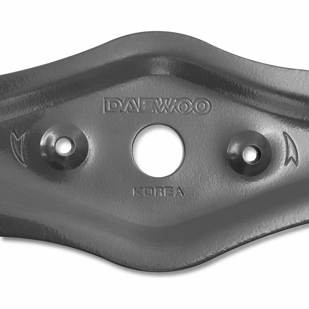 Нож турбо для газонокосилки DAEWOO DLM 400, твердосплавный лопаточный профиль, повышенной износостойкости