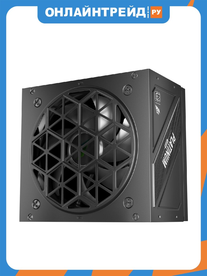 Блок питания 1STPLAYER NGDP, 1000W, 80+ Platinum, ATX3.1 (HA-1000BA3-BK) черный