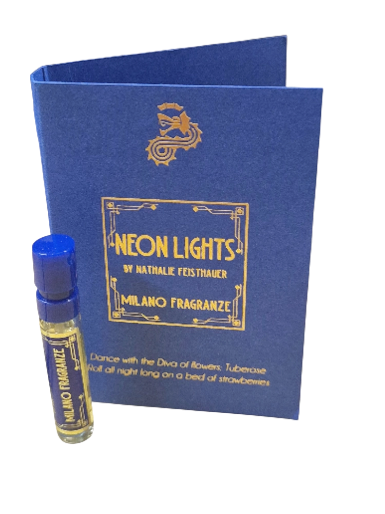 Milano Fragranze Neon Lights парфюм 2 мл пробник / Неон Лайтс Неоновые Огни для женщин и мужчин