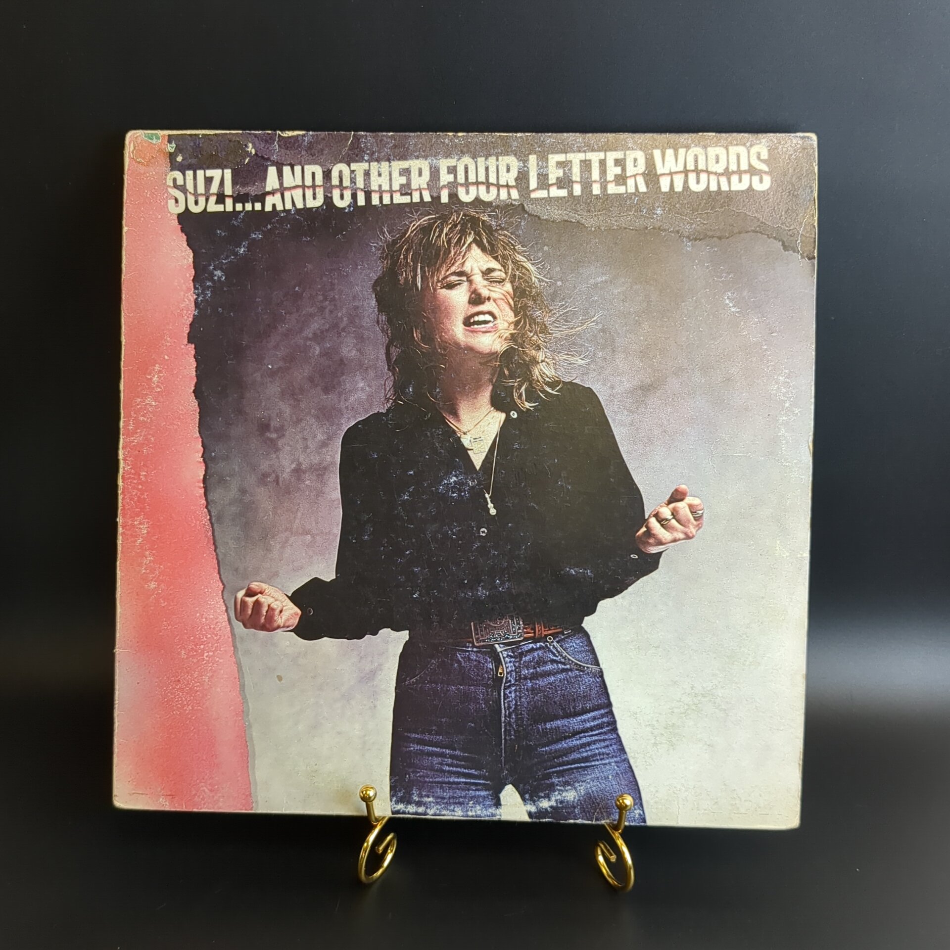 LP Suzi Quatro- Suzi. and Other Four Letter Words. Виниловая пластинка 12 дюймов