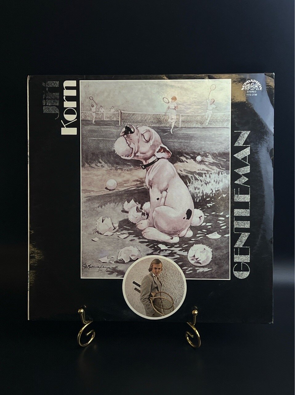 LP Jiri Korn - Gentleman. Виниловая пластинка 12 дюймов. Чехословакия 1981 год.