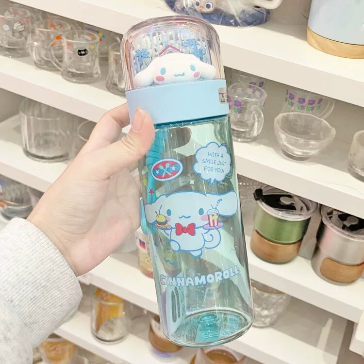 Кружка MINISO Sanrio серии Fantasy Space, 520 мл, с изображением Hello Kitty, милая, для холодных напитков Кружка