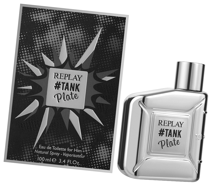 Replay Tank Plate For Him 100 мл аромат для мужчин / Танк Плейт Фо Хим