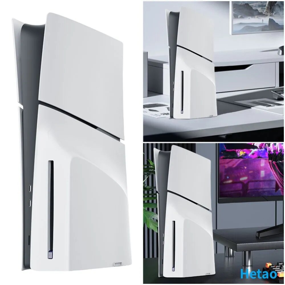 Сменные панели для PS5 Slim (Disc Edition): лицевая и боковая из С-пластика