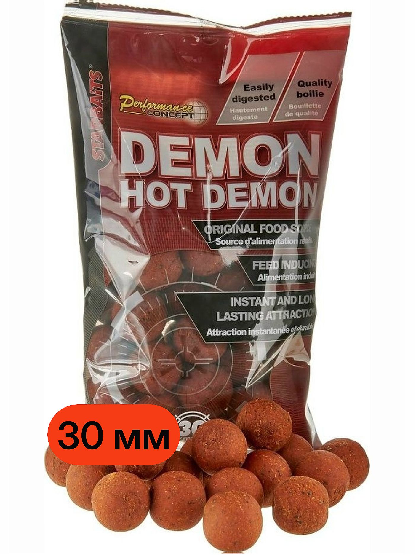 30mm DEMON HOT DEMON STAR BAITS бойлы специи