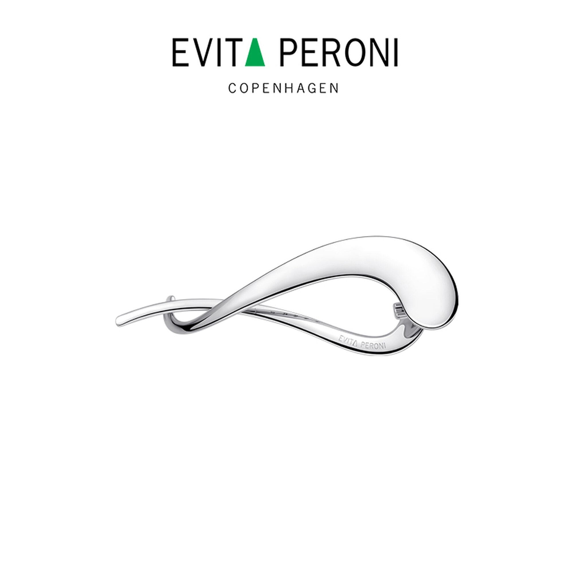 Зажим для волос Evita Peroni 4570402105, металл, цвет серебристый