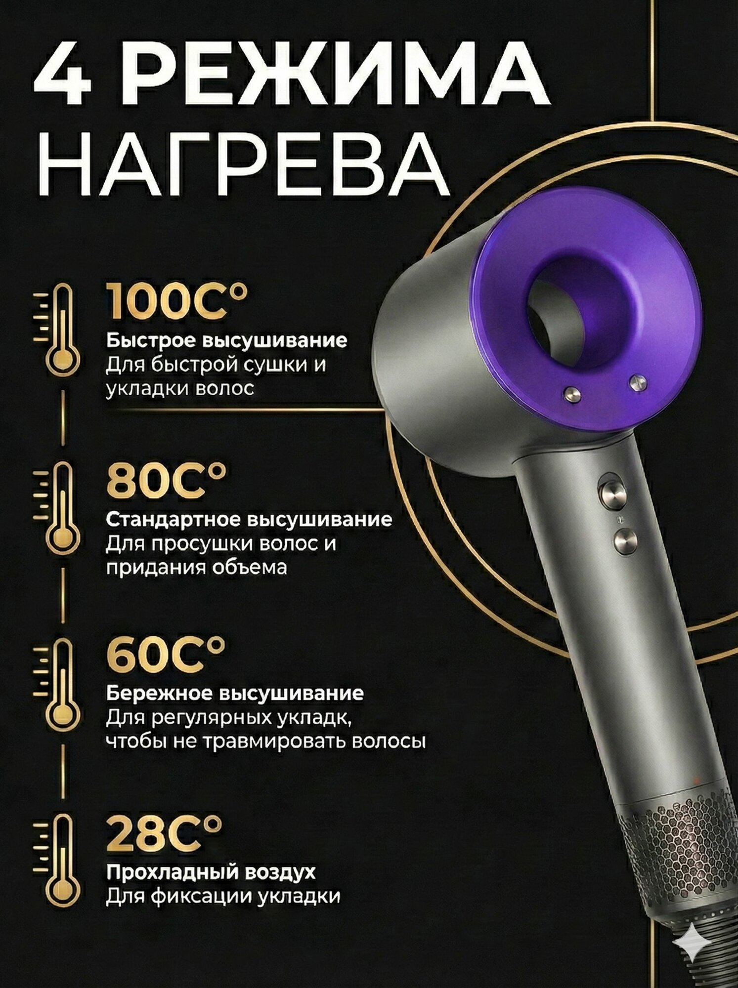 Фен для волос — фото 1