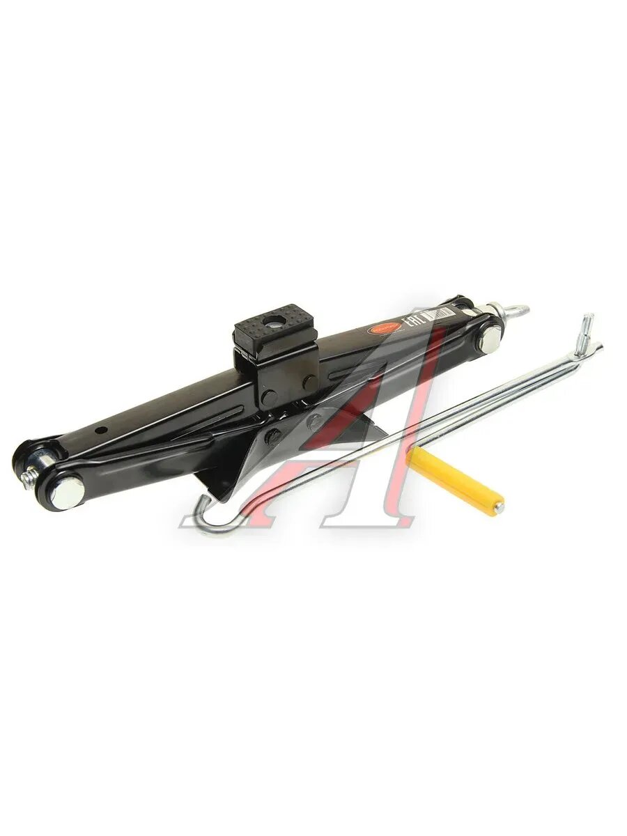 Домкрат винтовой ROCKFORCE 1.5т, 104-385мм, с резиной