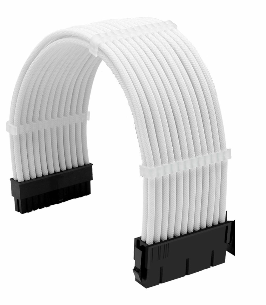 Удлинитель Premium 24-pin ATX 30см White