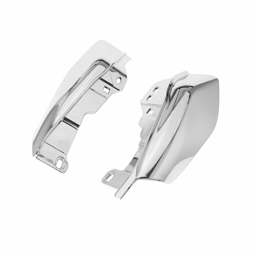 1 пара, тепловой экран для мотоцикла Harley Touring Street Electra Glide Road Серый, 17-22 Chrome
