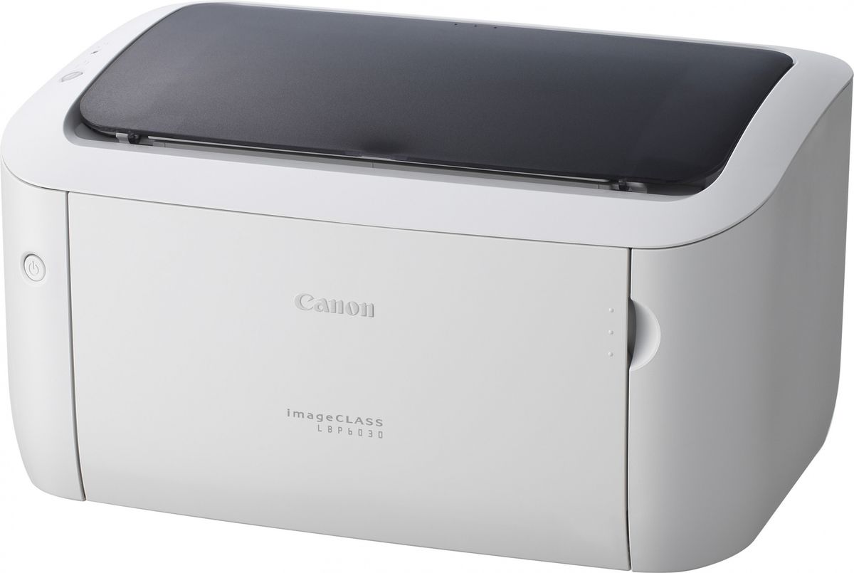 Принтер лазерный Canon imageCLASS LBP6030 черно-белый, цвет белый [8468b008]