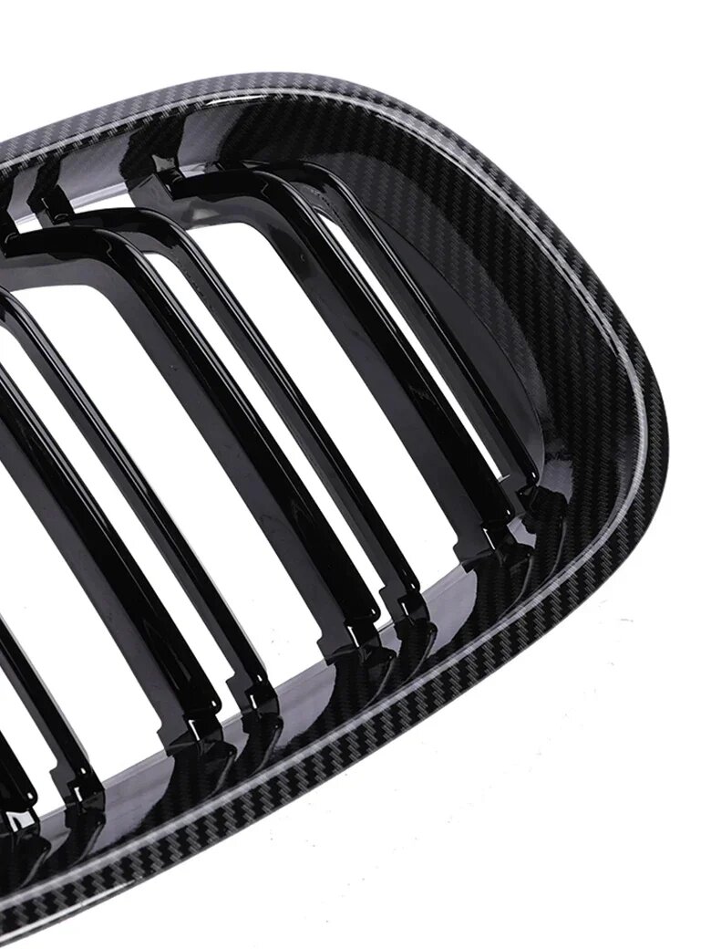 Решетка BMW E60 E61 Chrome Black 2004-2009 — фото 1