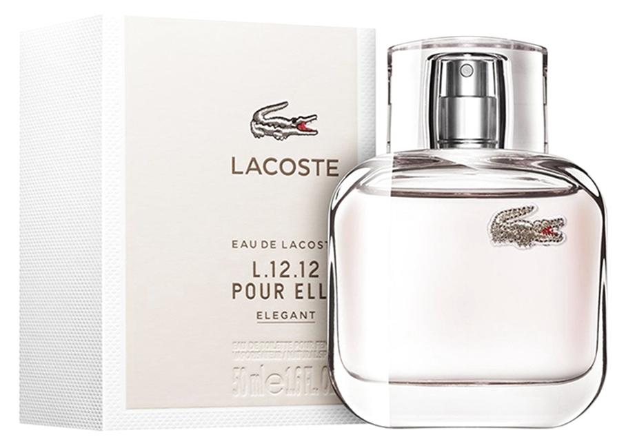 Духи Лакоста Эль 12 12 Пур Эль Элегант женские 50 мл - Eau De Lacoste Elegant