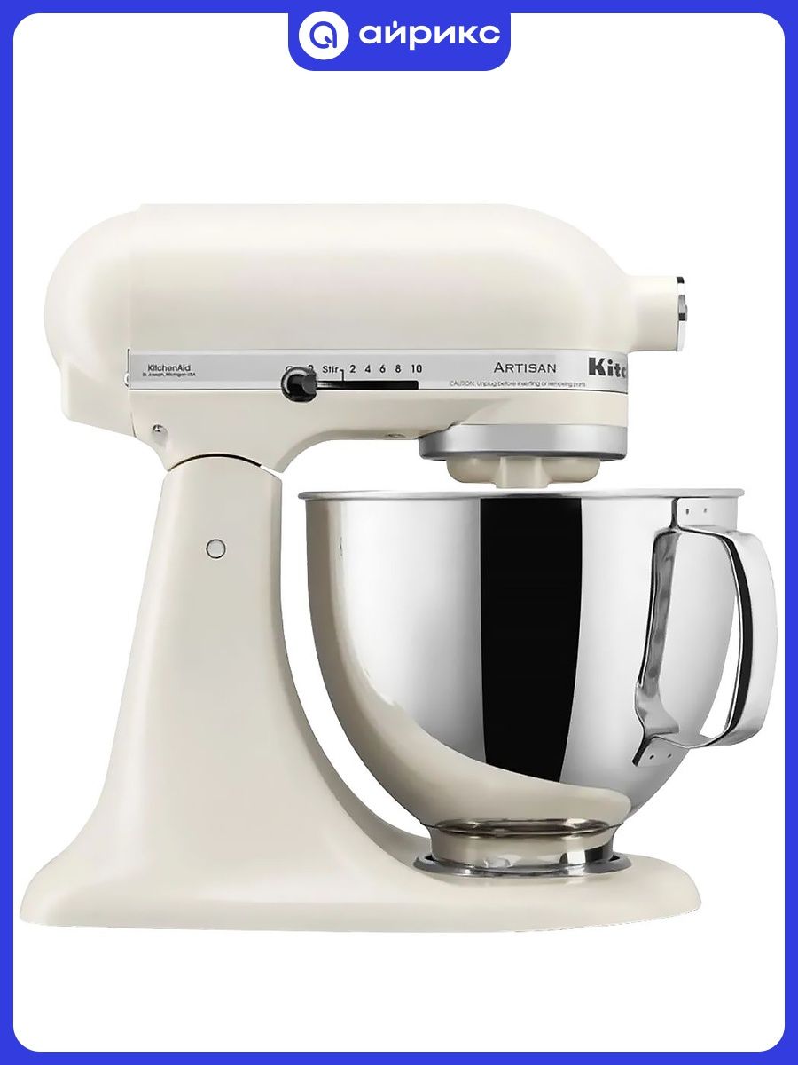 Миксер планетарный KitchenAid Artisan 5KSM175PSEPL, 10 скоростей, четыре насадки, фисташковый