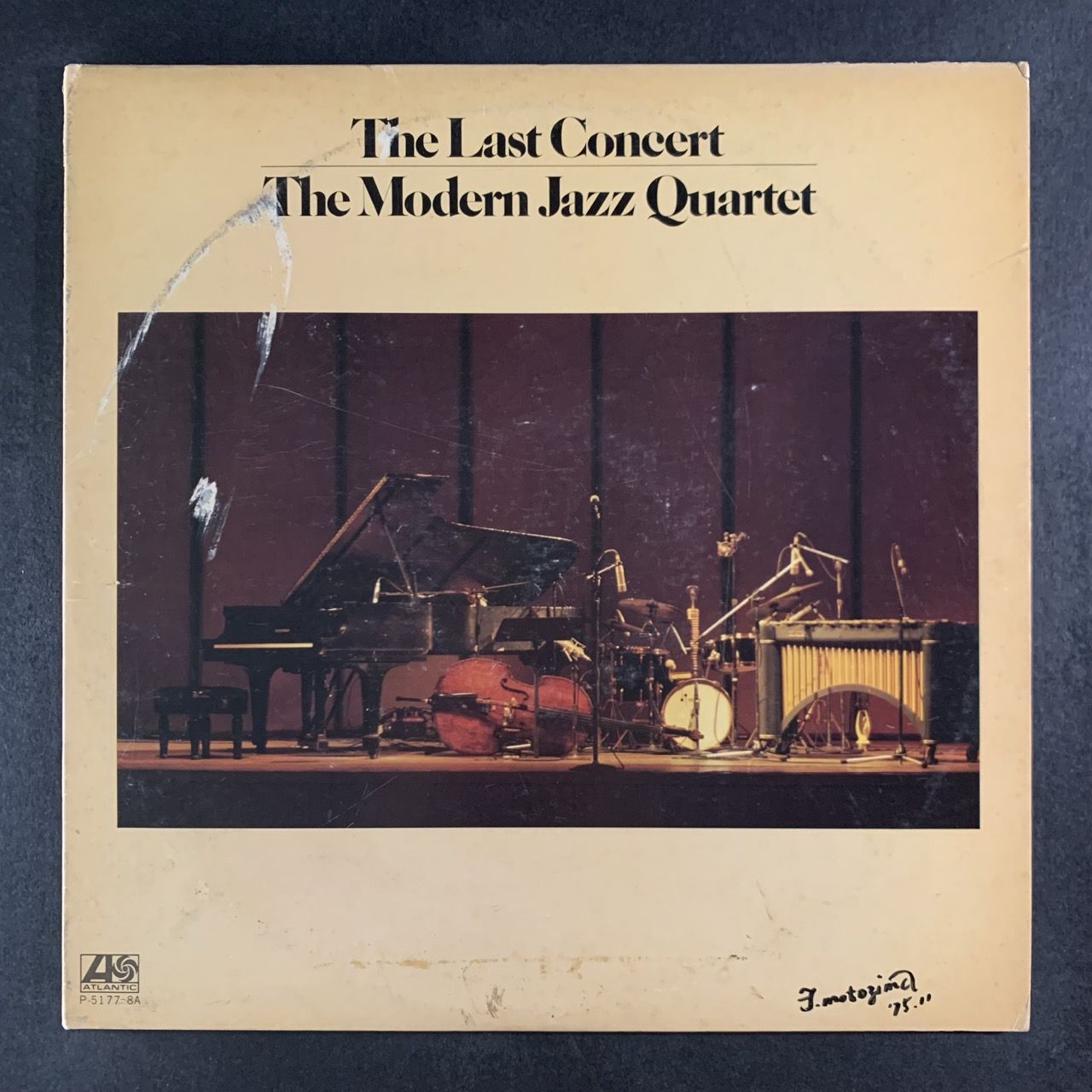The Modern Jazz Quartet - The Last Concert (Japan First Press) (б/у виниловая пластинка, LP)