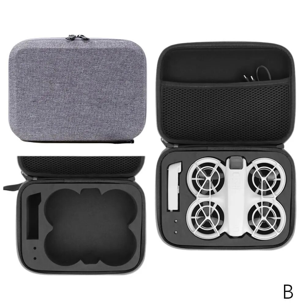 Портативный чехол для хранения DJI NEO, серый, нейлон, 21x16x6 см