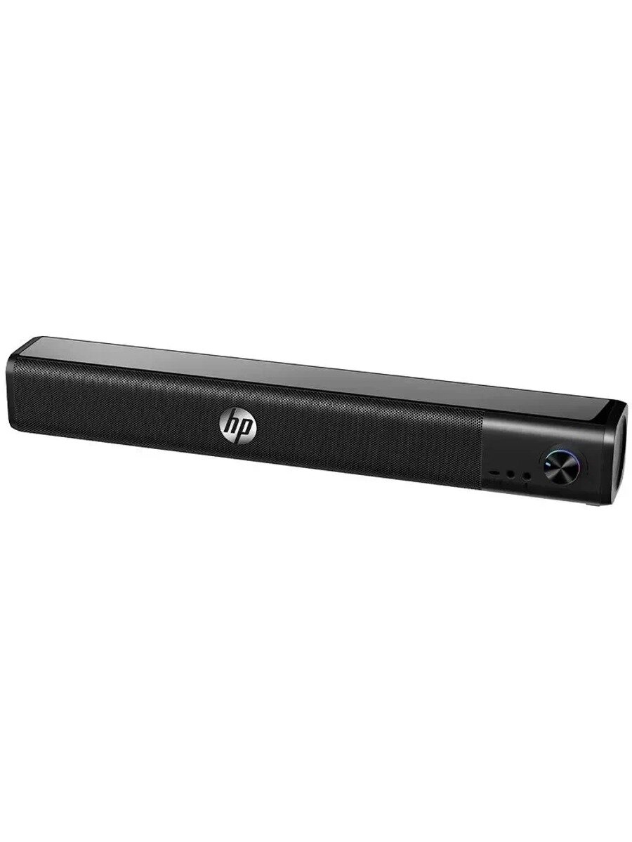 Компьютерное аудио HP WS10 Pro, интерфейс для наушников (разъем 3,5 мм)/подсветка кнопок RGB, черный