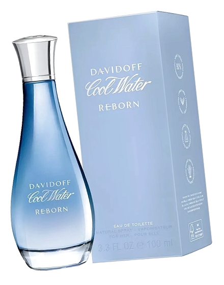 Женский аромат Давыдов Кул Вотер Реборн Фо Вумен 40 мл - Davidoff Cool Water Reborn