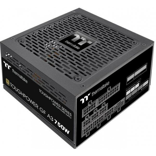 Блок питания Thermaltake Toughpower GF A3 Gen.5, 750Вт, 80 PLUS GOLD, 120мм, черный, retail (ps-tpd-0750fnfage-h)