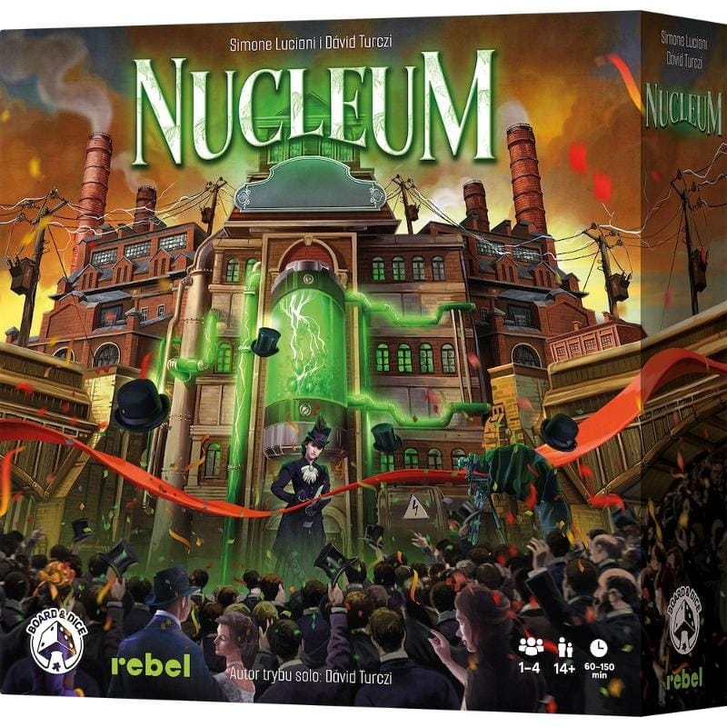Настольная игра Rebel Nucleum, стратегическая, для 1-4 игроков