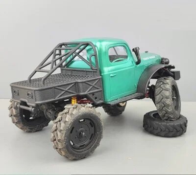 Радиоуправляемый бункер для FMS 1/24 Power Wagon FCX24 багги из нейлона