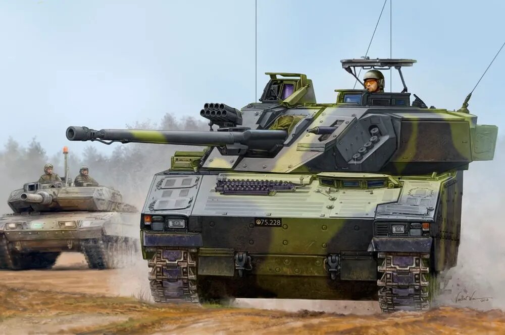 HobbyBoss Сборная модель Шведская боевая машина пехоты CV9035 масштаб 1/35