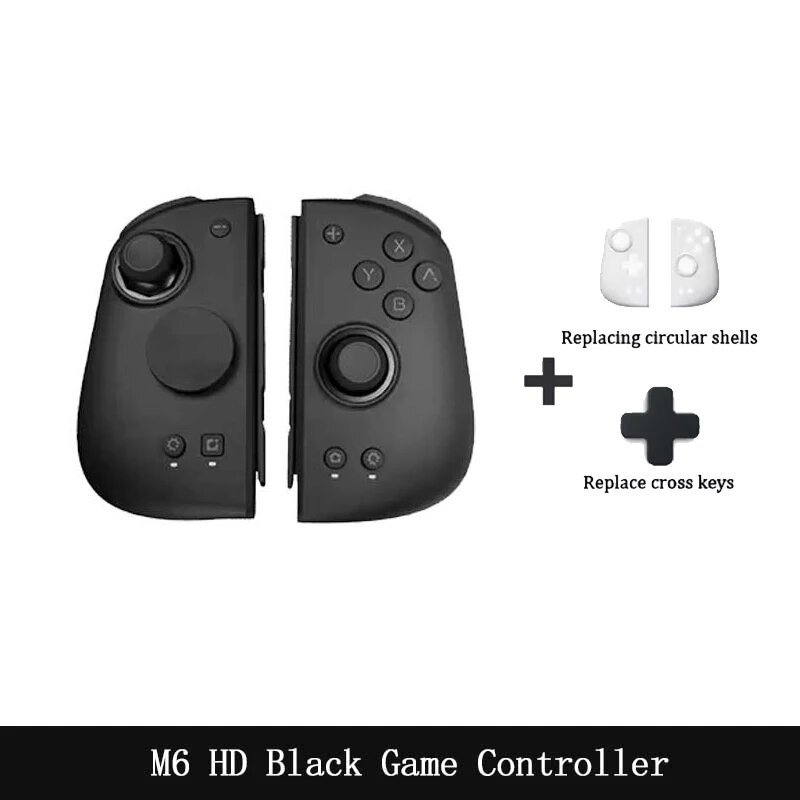 MOBAPAD M6 HD/M6S Gemini 2 геймпад для Nintendo Switch OLED Черный, HD Version-Black