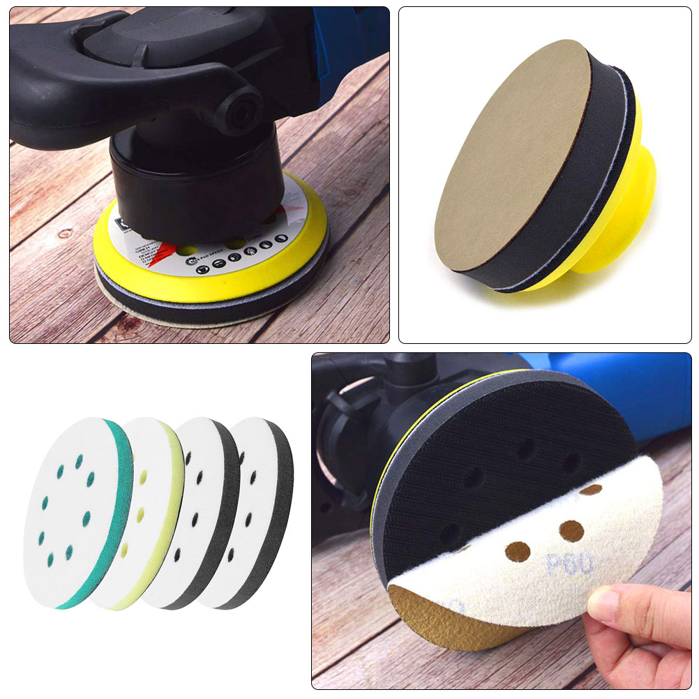 4 Pc Набор Пенополиуретановых Подушек Для Шлифовки 12 50X12 50X1 00Cm Soft Sanding Pads For Automotive