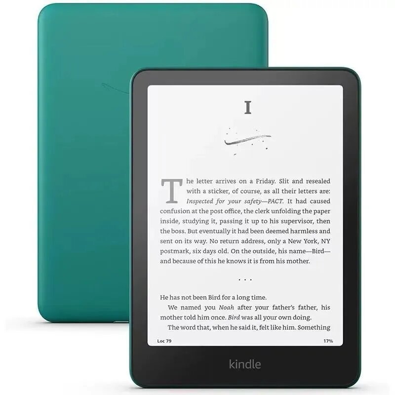 Amazon 7" Электронная книга Paperwhite 12 2024 16Gb, Версия без рекламы, зеленый