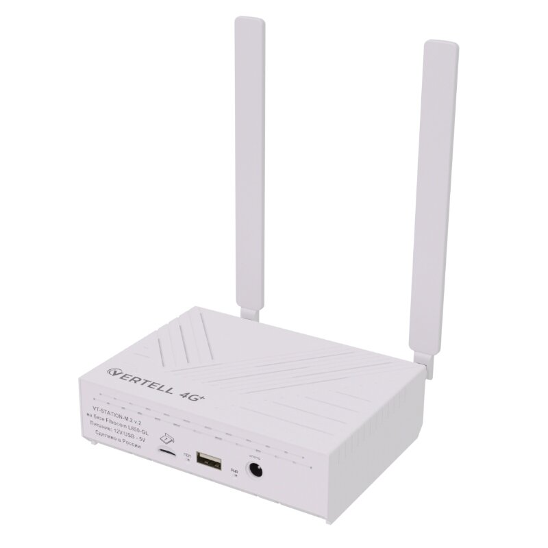 Модем VERTELL M.2 VT-STATION-M.2 v.2 Cat. 9 на базе Fibocom L850-GL с агрегацией 3 частот со скоростью 450 Мбит/с