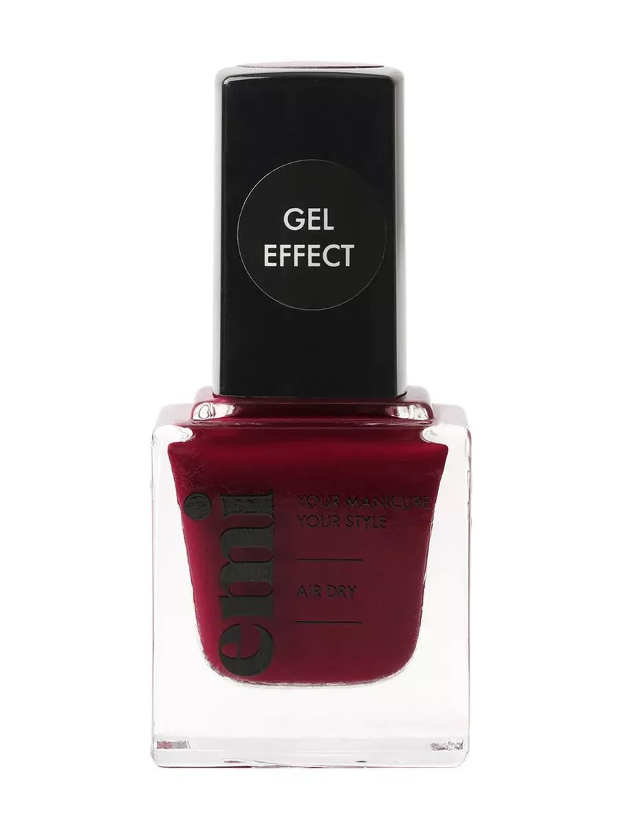 EMI Лак для ногтей с гель-эффектом ультрастойкий Ultra Strong Nail Polish Gel Effect, 9 мл, 028