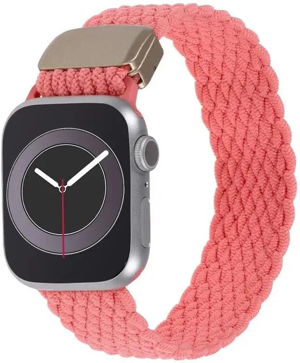 Ремешок ZIBELINO APL-42-L-WMF-PNK для Apple Watch, розовый