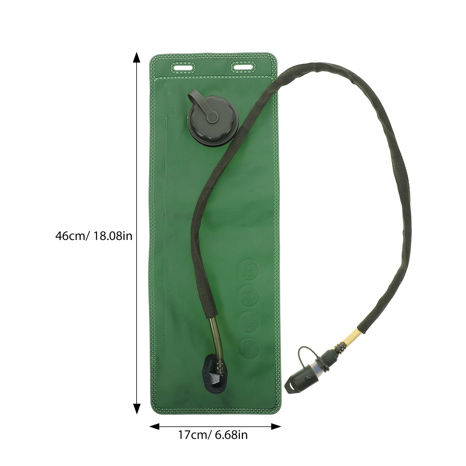 Переносной Водный Мешок Для Кемпинга И Походов Объемом 46.00X17.00X13.00Cm
