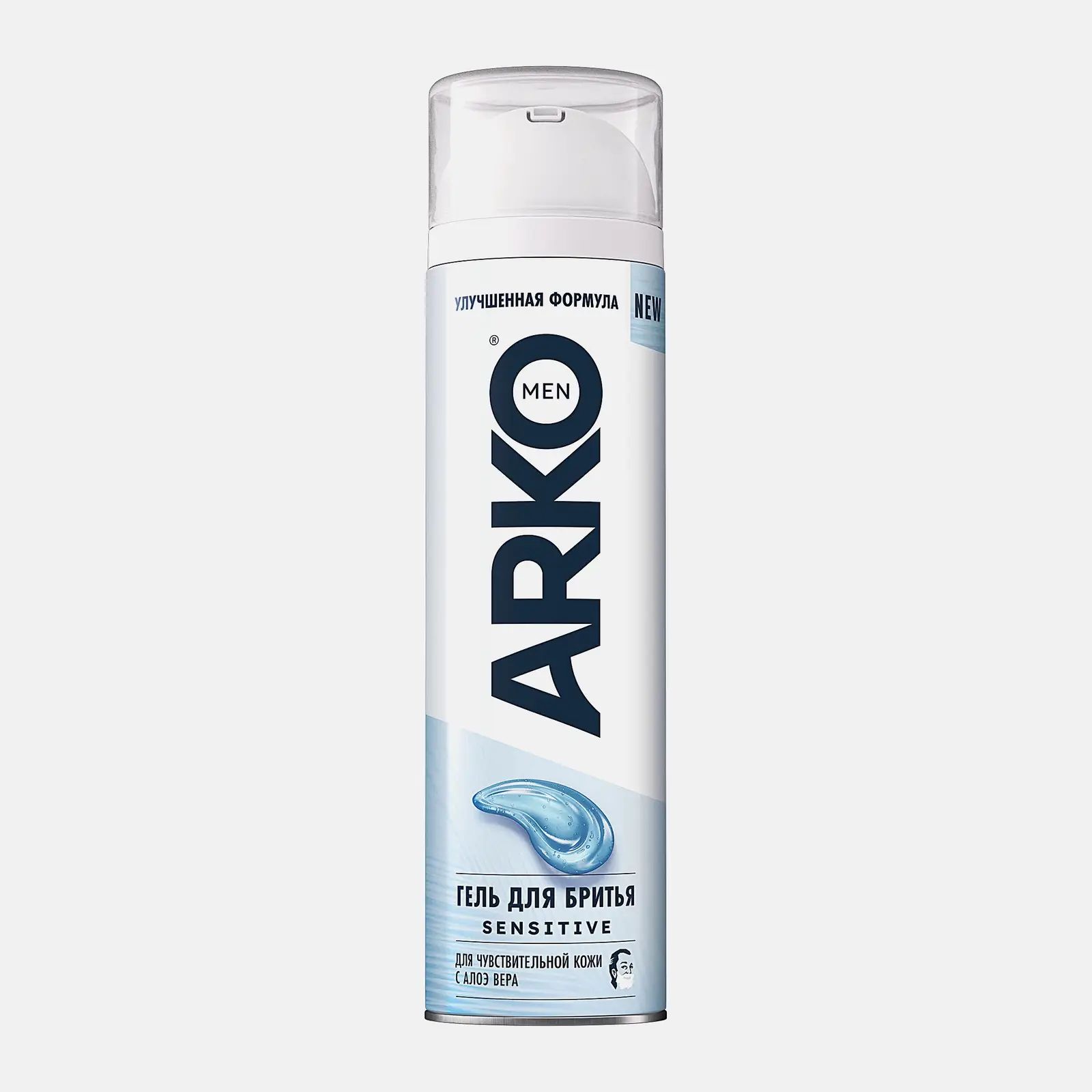 Гель для бритья Arko Men Sensitive Extra 200мл, 2 шт