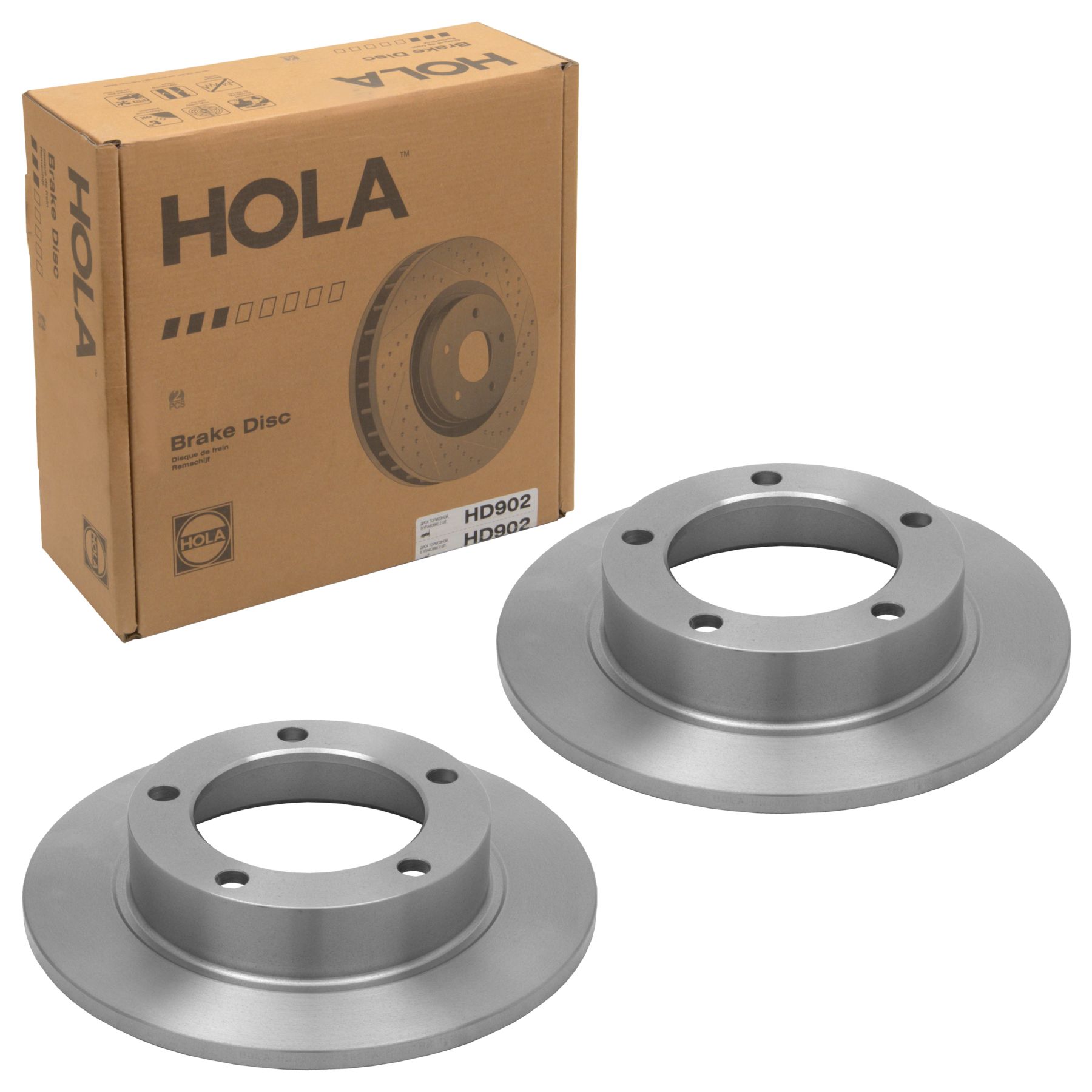 Диск тормозной HOLA HD902 ваз-нива 2121, передний
