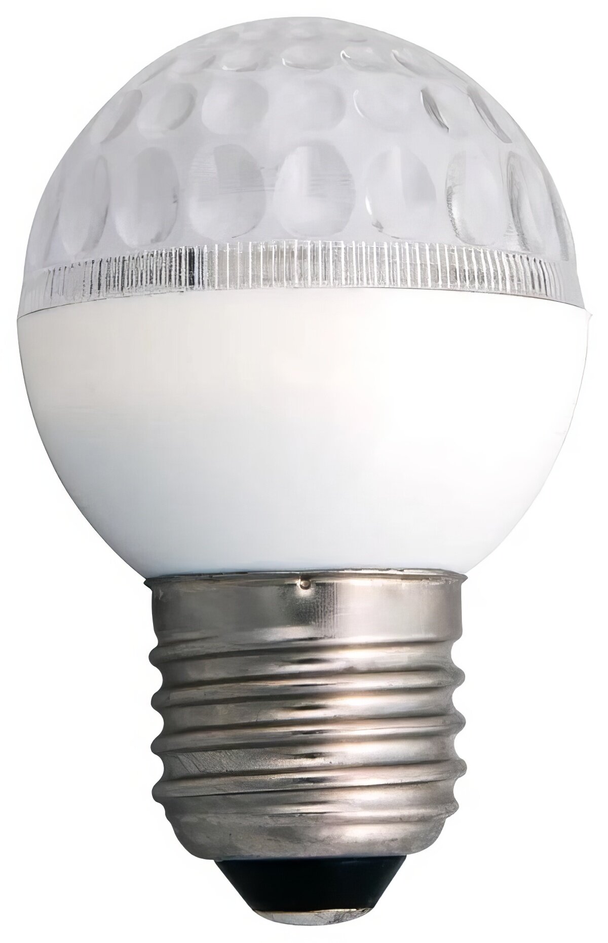 Светодиодная лампа-шар для украшения Neon-Night диаметр 50 мм, цоколь E27, 9 LED, 1 Вт белая 405-215