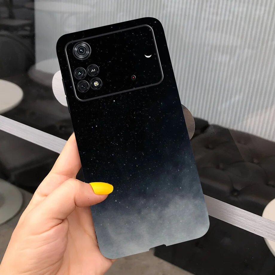Чехол для Poco M4 Pro для Xiaomi Poco X4 Pro M4 Pro 5G X5 PRO Черный, TGhei1751, Poco X4 Pro 5G