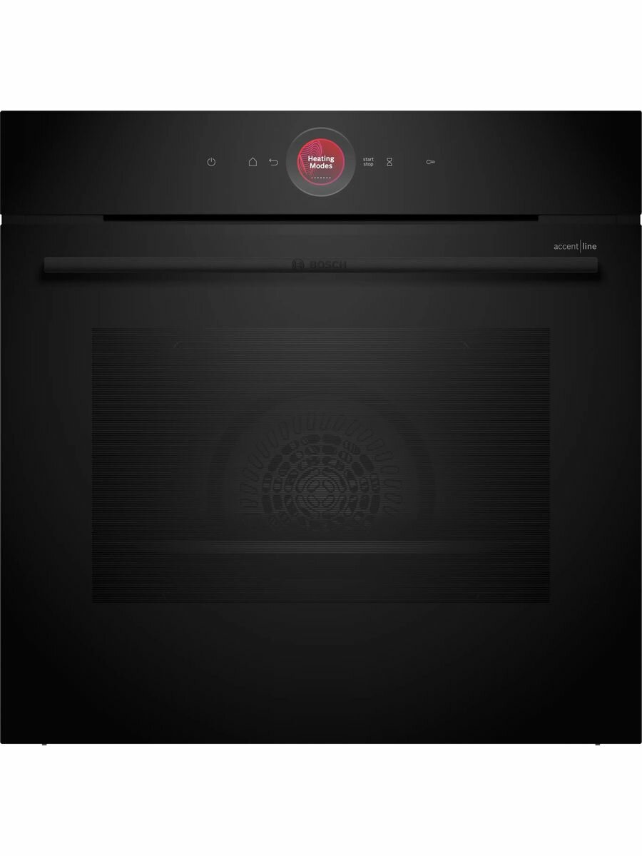 Духовой шкаф электрический Bosch HBG9742B1S, черный