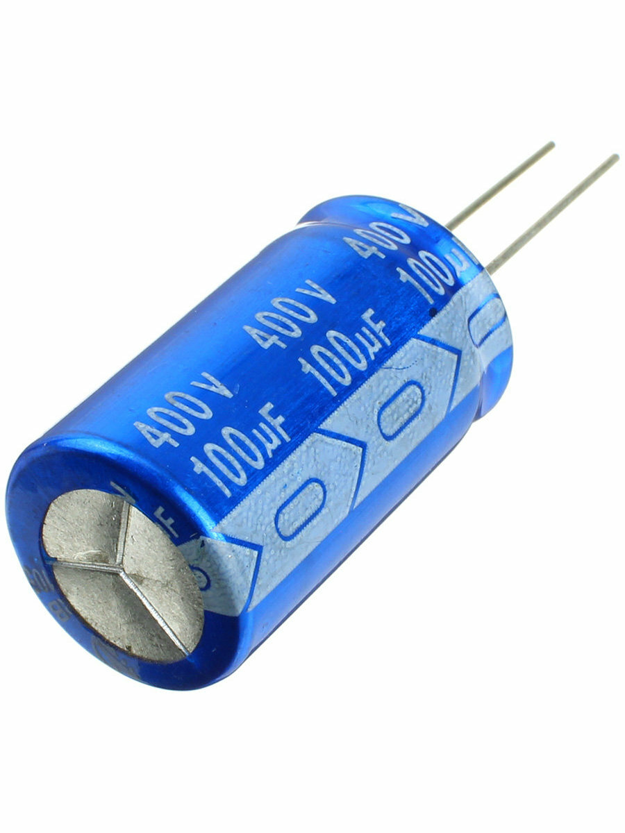 Конденсатор 100мкФ 400В 18*30мм 105С JB JRB2G101M07501800310000B 490мА 2000час