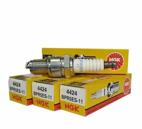 NGK ( Оригинал ) 4424 Свеча зажигания BPR5ES-11, комплект 4 шт.