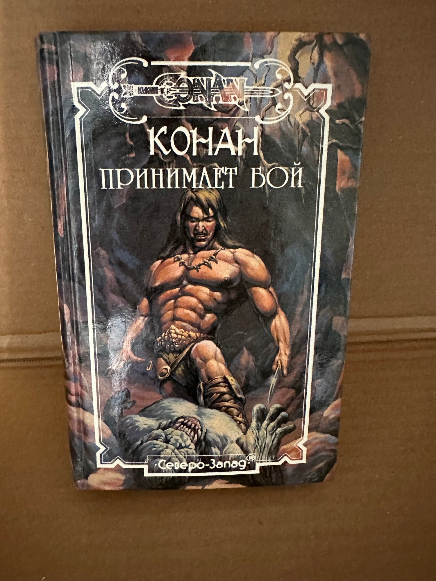 Книга Роберт Говард КОнан Принимает Бой (фэнтези)